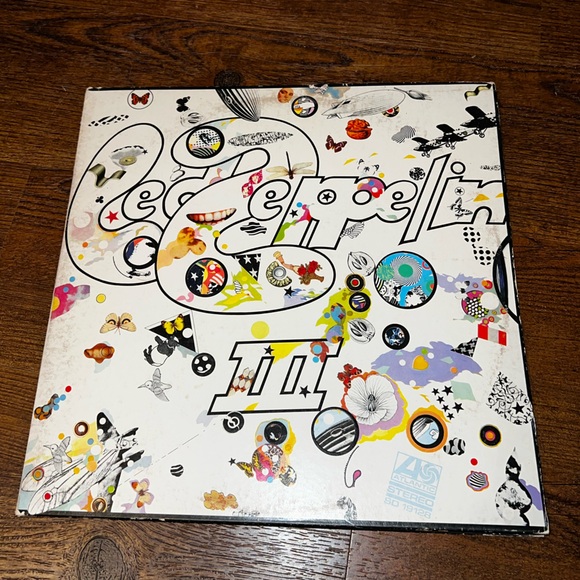 Led Zeppelin | Media | Vintage Led Zeppelin Iii Lp Record Album Vinyl ...